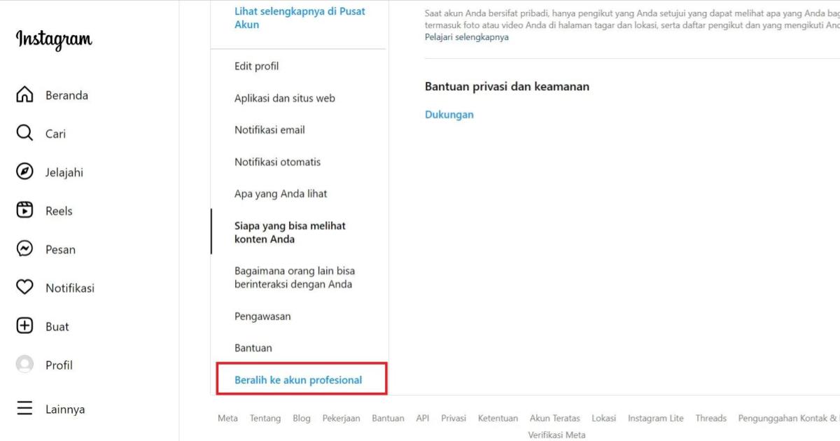 Langkah-Langkah Membuat Akun Instagram Bisnis, Lengkap Dengan Gambar! | Berita | Gamelab Indonesia